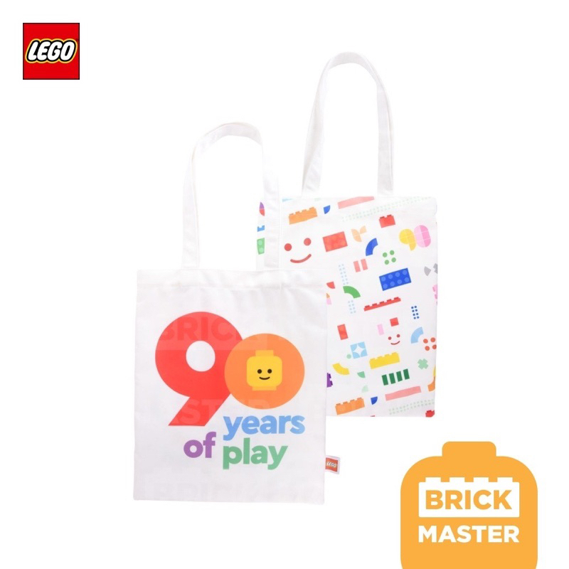 Lego Bag Limited Edition 90 years of play ถุงผ้าเลโก้ของแท้ (ทำมาฉลอง ...