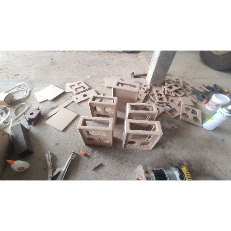 SAMSound ตู้ลำโพงบลูทูธ ตู้งานดิบ ทรงตั้ง ดอก HK 2" พาสชีพ 48*88 ...