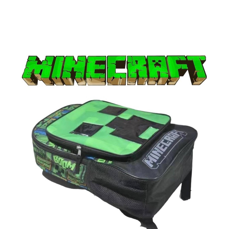 กระเป๋าเป้ Bioworld Minecraft Backpack ลิขสิทธิ์แท้ | Shopee Thailand