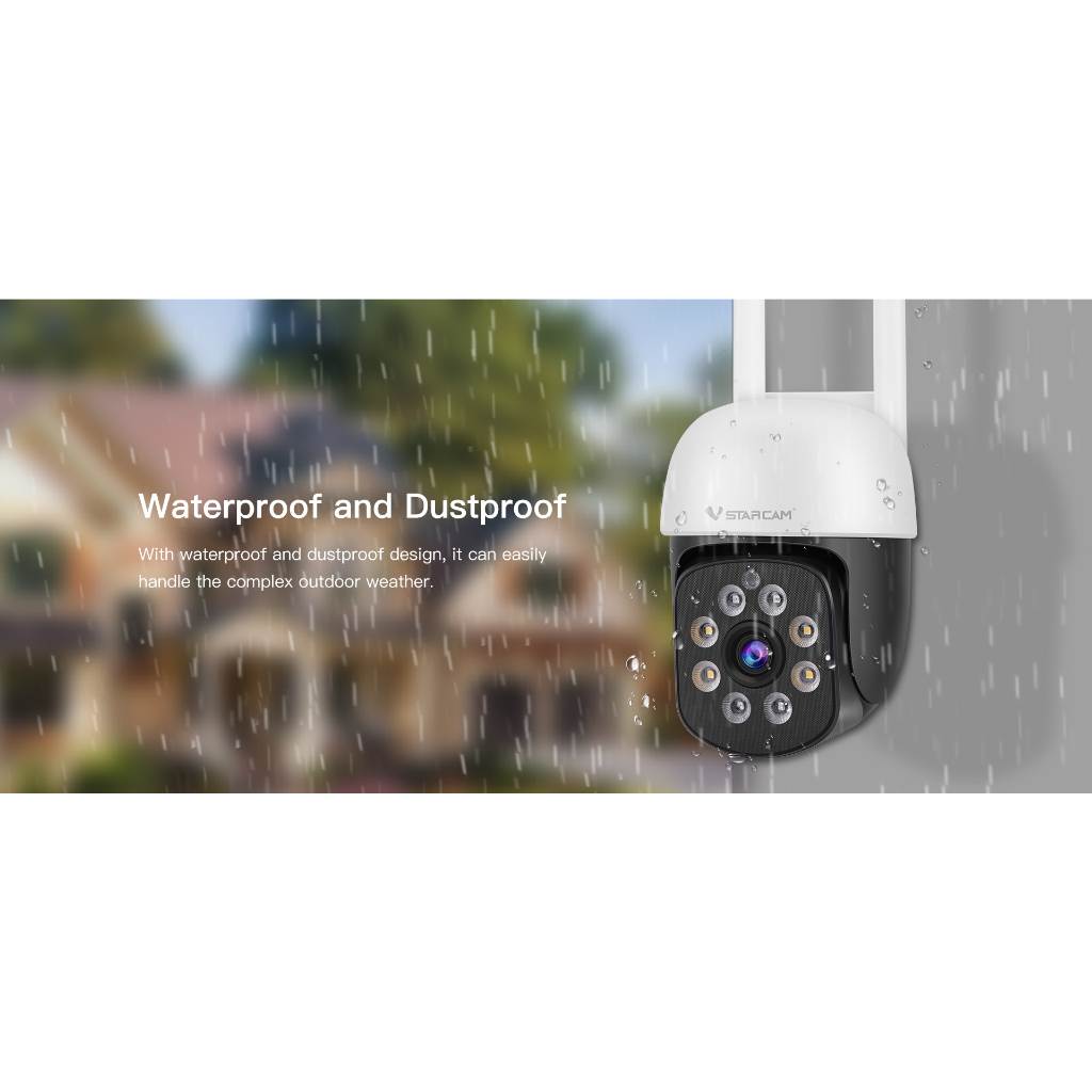 Vstarcam C662 / C622 ความละเอียด 3 ล้านพิกเซล กล้องวงจรปิดไร้สาย กล้อง ...