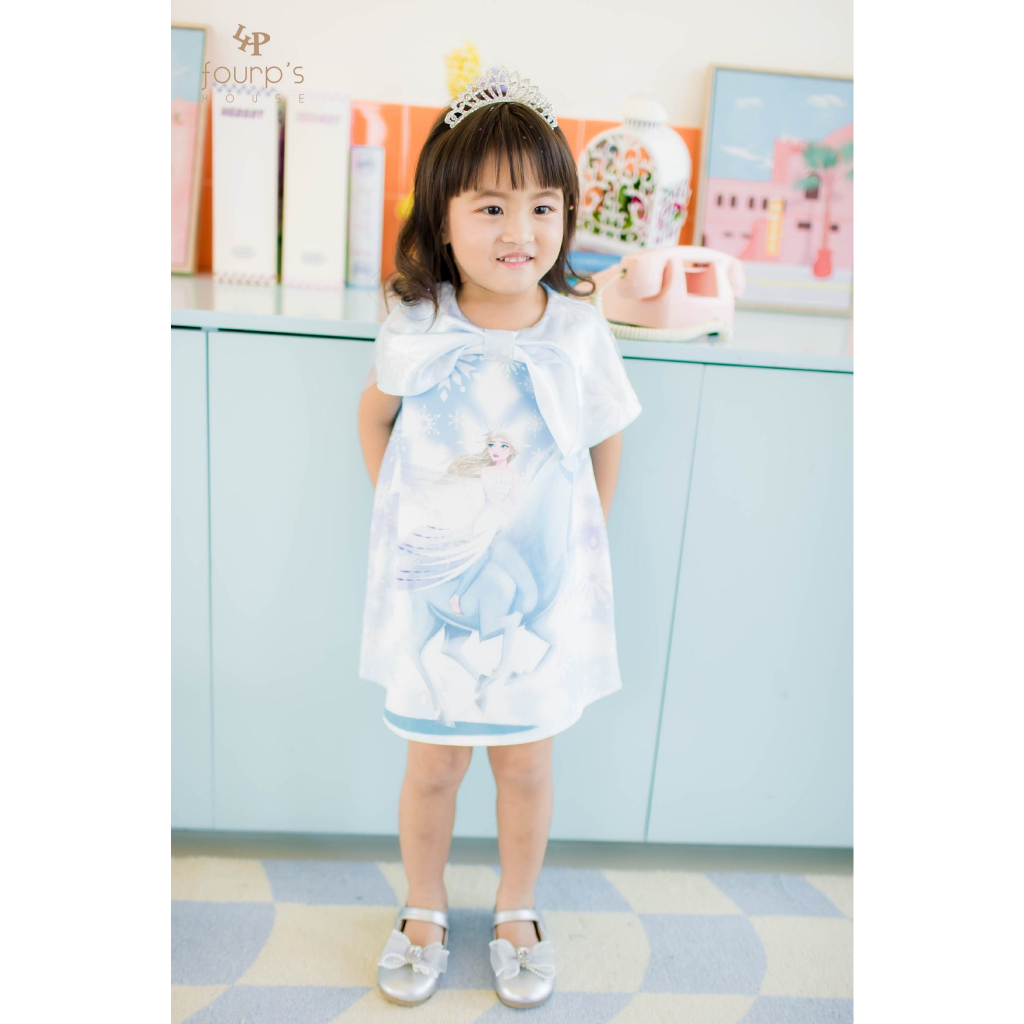 DISNEY PRINCESS : 004707 เดรสเด็กลิขสิทธิ์แท้ | Shopee Thailand