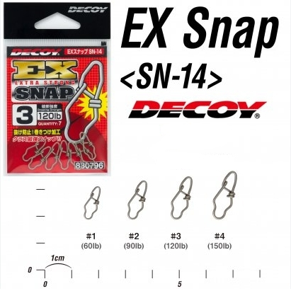 อุปกรณ์ตกปลา กิ้ปเกี่ยวเหยื่อ Decoy Snap Extra Strong | Shopee Thailand
