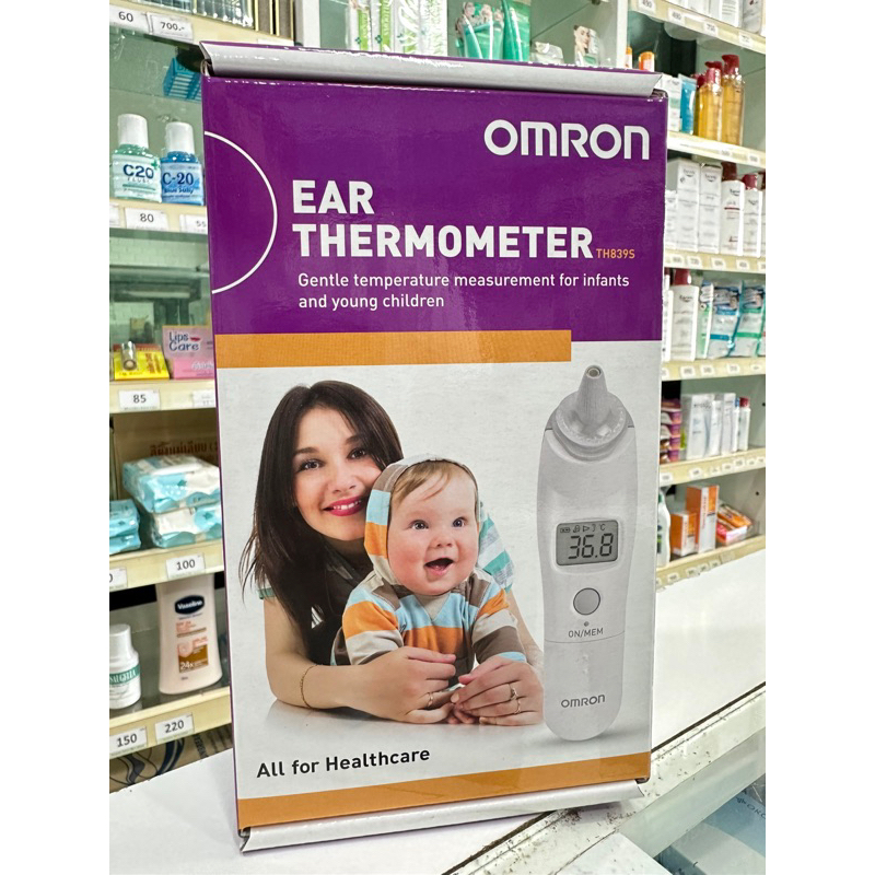 Omron Ear Thermometer ปรอทวัดไข้ทางหู ออมรอน ปรอทดิจิตัล ของแท้จาก ...