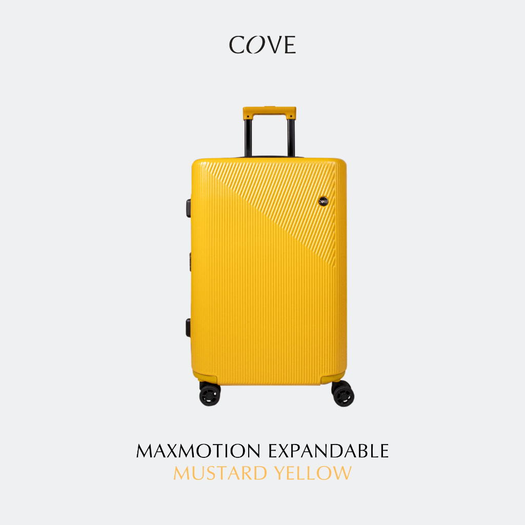 COVE MaxMotion กระเป๋าเดินทางล้อลากขยายได้น้ำหนักเบา 20, 24, 29 นิ้ว รับประกัน2ปี | Shopee Thailand
