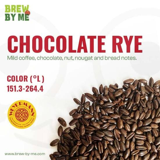 มอลต์ Chocolate Rye Malt – Weyermann® Malt ทำเบียร์ | Shopee Thailand