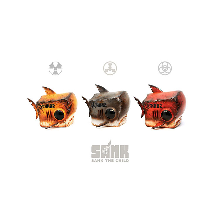 (พร้อมส่ง) SANK TOYS - Square Fish Series Shark Edition | Shopee Thailand