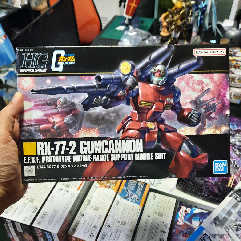 Bandai HGUC 1/144 RX-77-2 Guncannon | Shopee Thailand