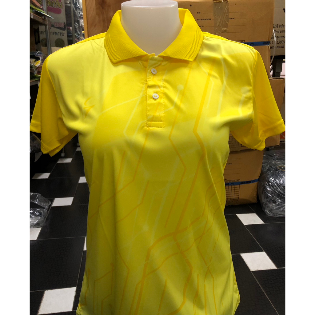 เสื้อสีม่วงหญิง SA303 เสื้อกีฬาหญิง SPORT DAY ผ้าไมโครพิมพ์ลาย ทรงสวย ...