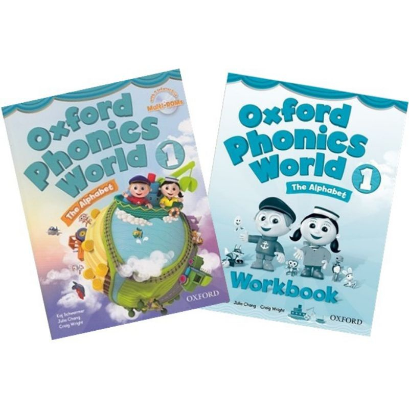 แบบฝึกหัด Oxford Phonics World + Work Book + CD Copy* | Shopee Thailand