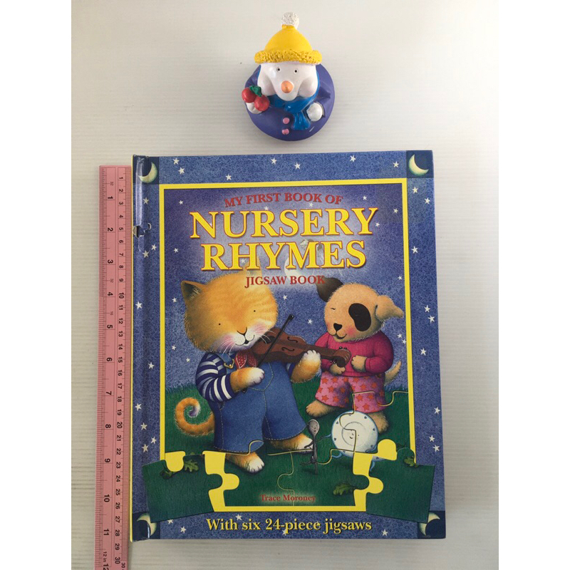 My First book of Nursery rhymes jigsaw book มีตำหนิขาดหน้าปก หนังสือ ...