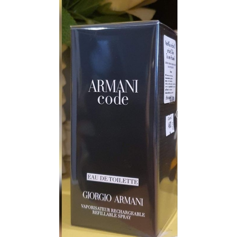 ของแท้!!! New Formula Giorgio Armani Code EDT for men 75ml กล่องซีล ...
