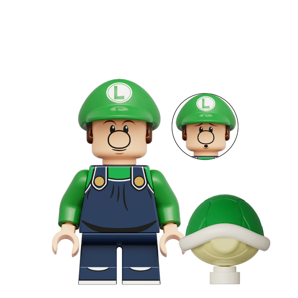 บล๊อกตัวต่อ มาริโอ ของเล่นตัวต่อ Super Mario Minifigures | Shopee Thailand