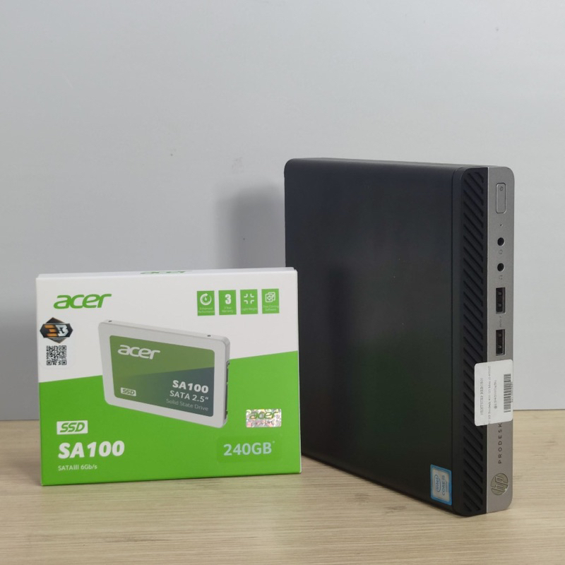 Mini PC HP ProDesk 400 G3 i5 Gen6 | Ram 8 | SSD 240GB | Shopee Thailand