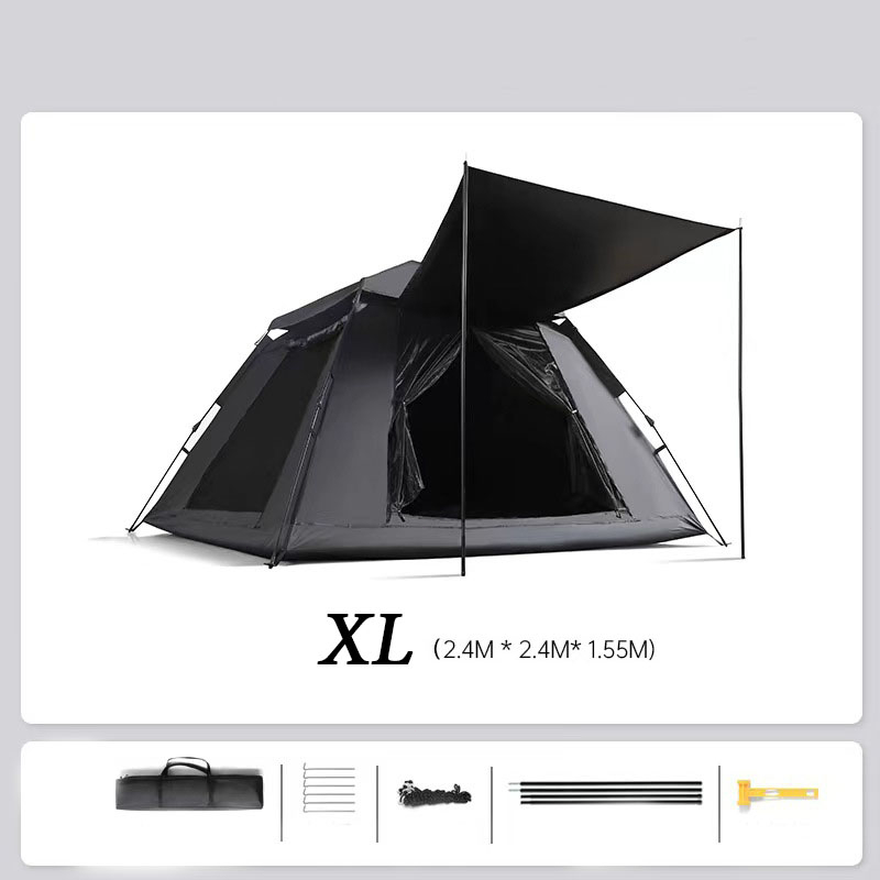 Morton Garden Flysheet Tarp 210D ฟลายชีท 5.2x4.5M เคลือบ black กันUV กันแดด กันน้ำ กันฝน ผ้า ...