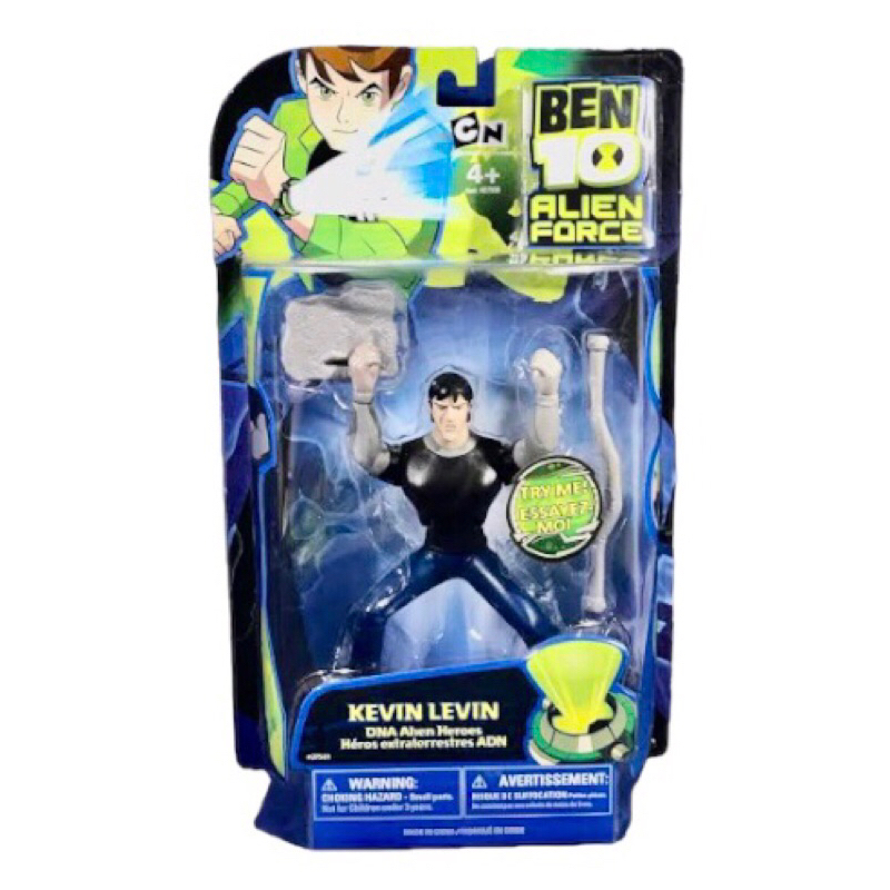 Ben 10 Alien Force DNA Alien 6" Kevin Levin Action Figure | Shopee Thailand