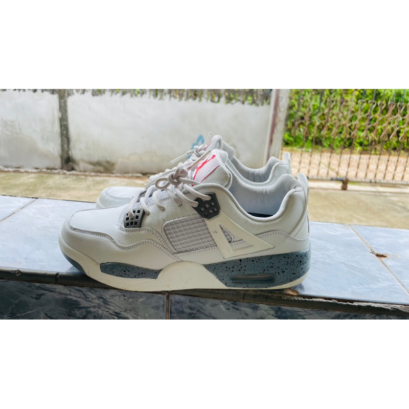 Air Jordan 4 Retro 'White Oreo' (แอร์ จอร์แดน 4) | Shopee Thailand