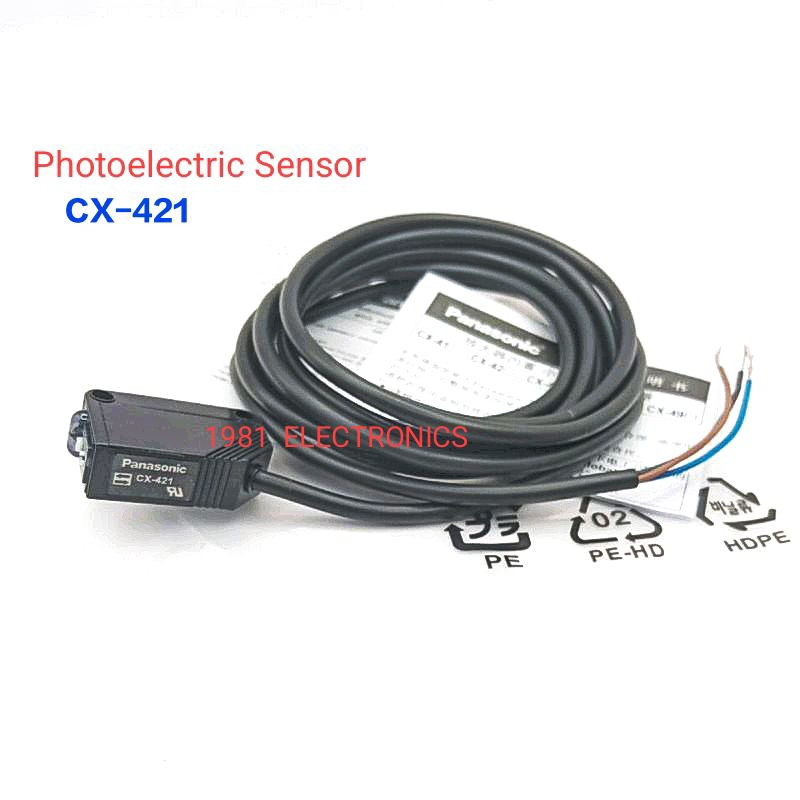 CX421 CX-421 Panasonic Photoelectric Sensor ระยะจับ 300mm 3สาย ชนิด NPN ...
