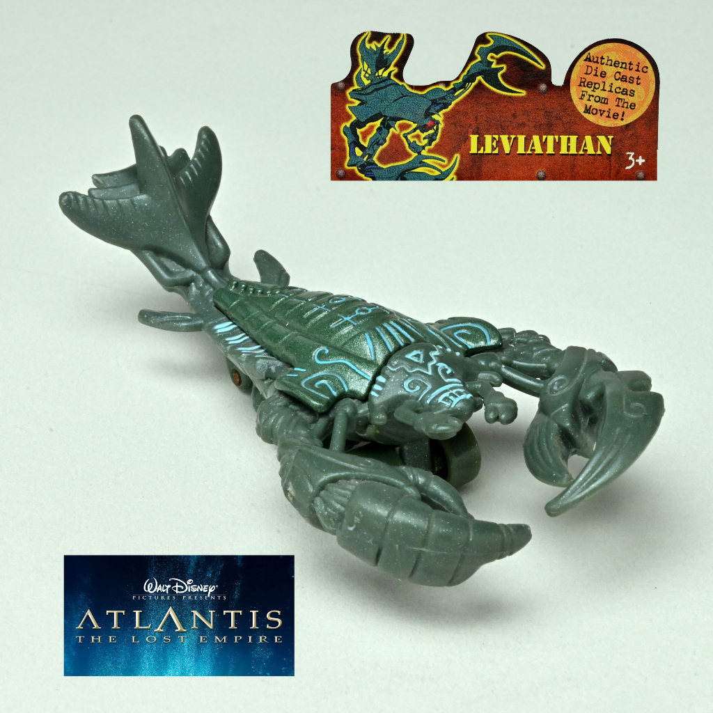 No.2206 โมเดลรถเหล็ก Mattel No.88095 Leviathan,Vehicle From Atlantis ...