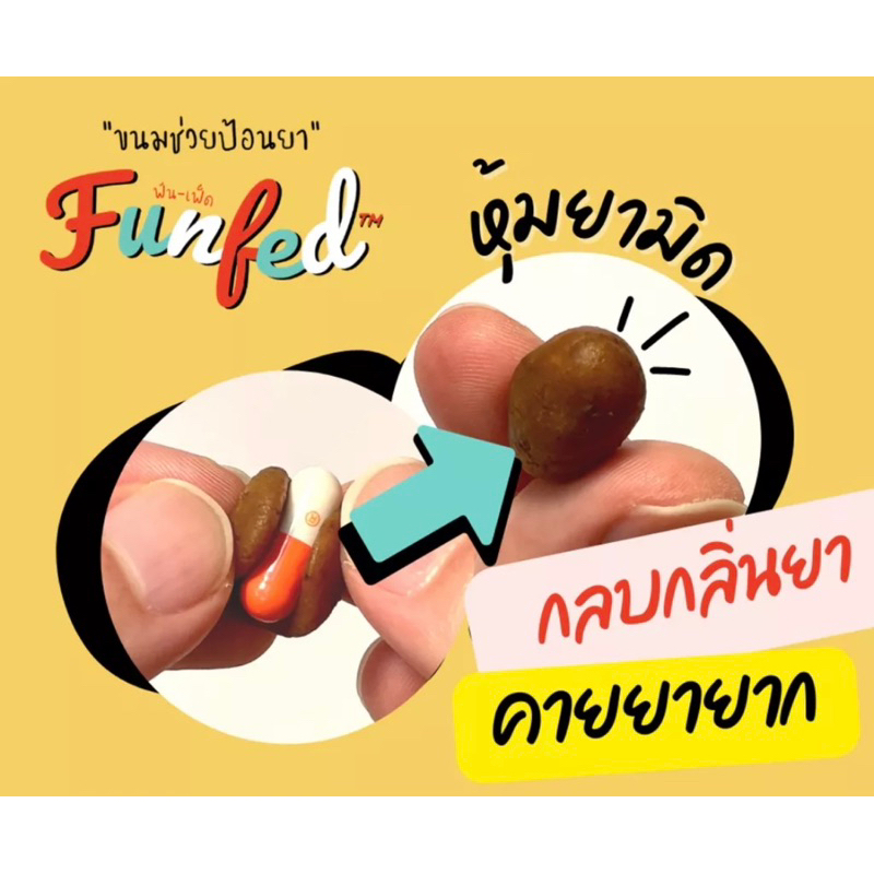 ขนมช่วยป้อนยา FunfeD สัตวแพทย์แนะนำ (20g) | Shopee Thailand