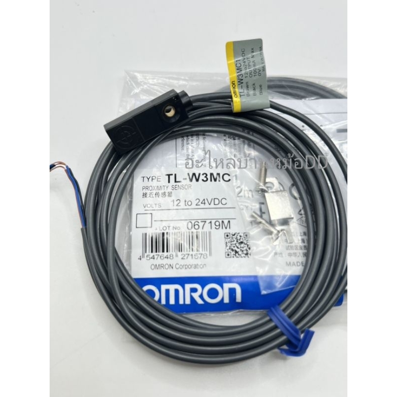 TL-W3MC1 2M Proximity sensor, inductive, non-shielded, 3mm, DC, 3-wire, NPN-NO, 2m cableพร้อมส่ง ...