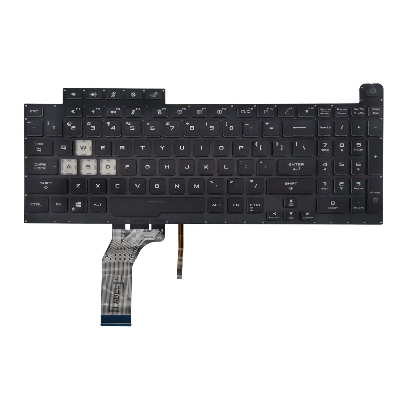 ASUS ROG Strix G731 G731GW G731GT G731GU G731GV G712 Backlight keyboard ...