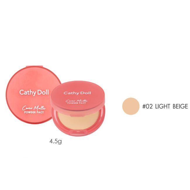 CATHY DOLL powder pack 4.5g.เคที่ ดอลล์ แป้งพับขนาดพกพา | Shopee Thailand