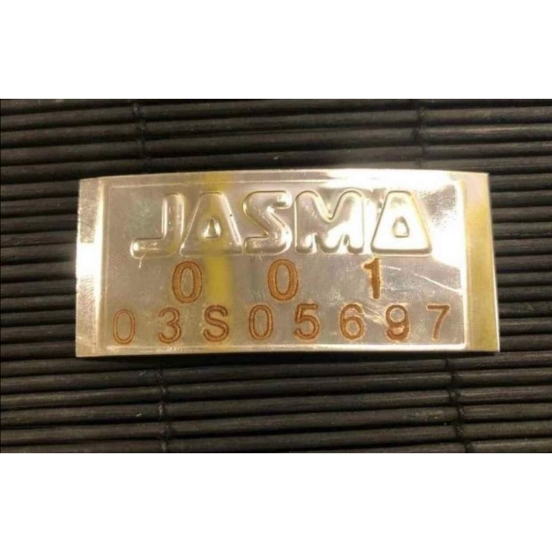 แผ่นเพลท JASMA ติดท่อ ของใหม่ | Shopee Thailand