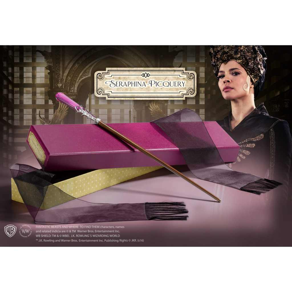 Noble Collection Fantastic Beasts Seraphina Picquery’s Wand with ...