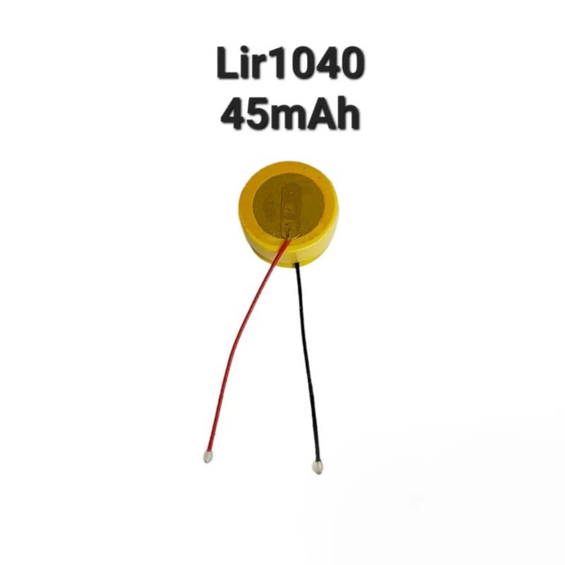 LIR1040 ICR1040 45mAh 3.6V original TWS bluetooth headset button ...