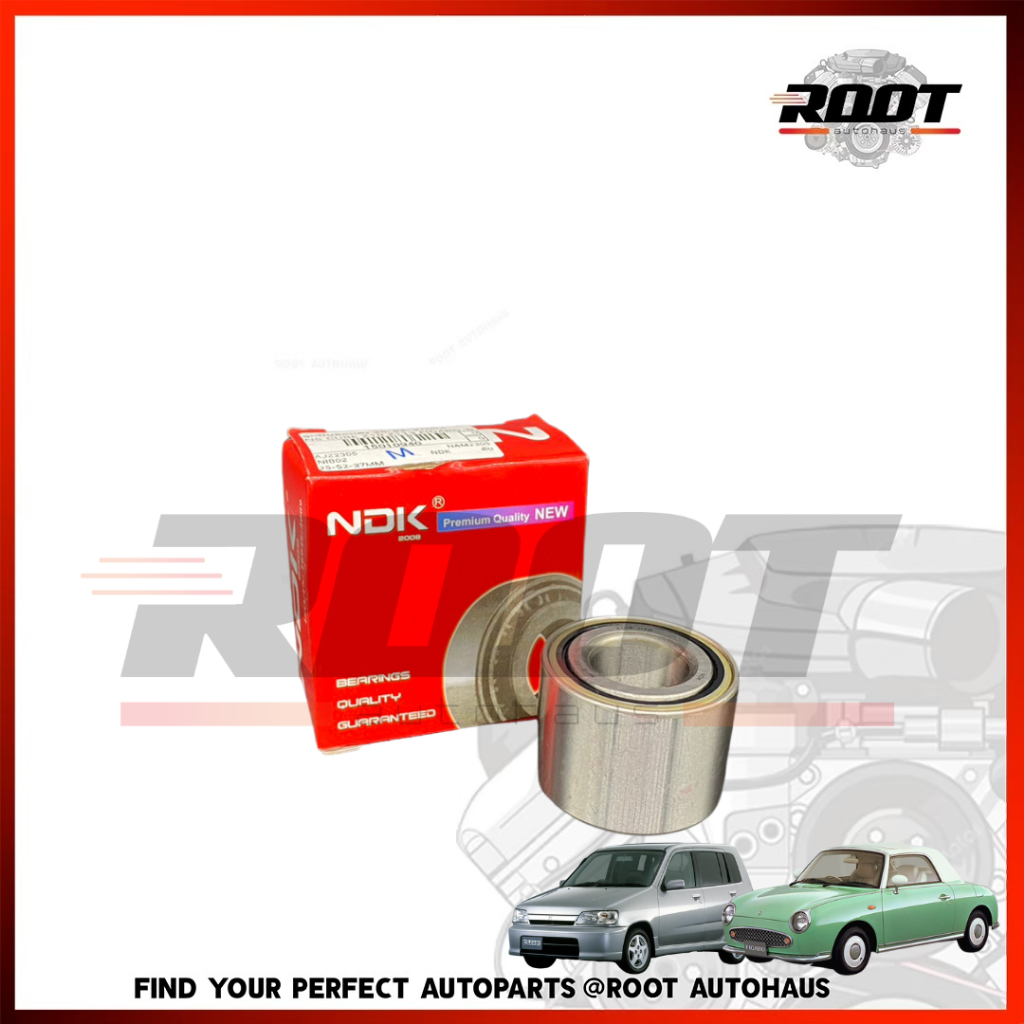 NDK ลูกปืนล้อหลัง NISSAN CUBE Z10 Z113 / FIGARO ขนาด 25-52-37 MM เบอร์ ...