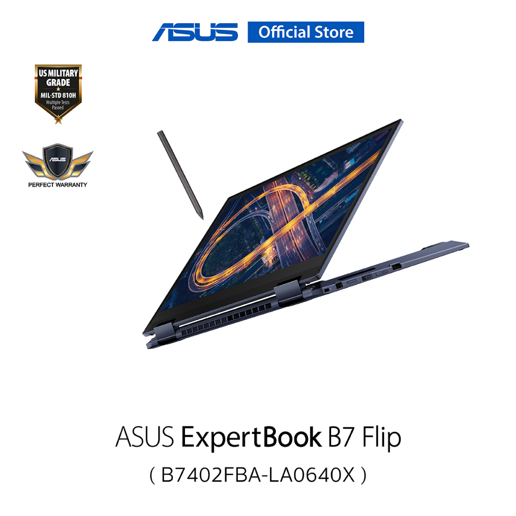ASUS Expertbook B7 Flip (B7402FBA-LA0640X), 14" WUXGA (1920x1200) Touch ...