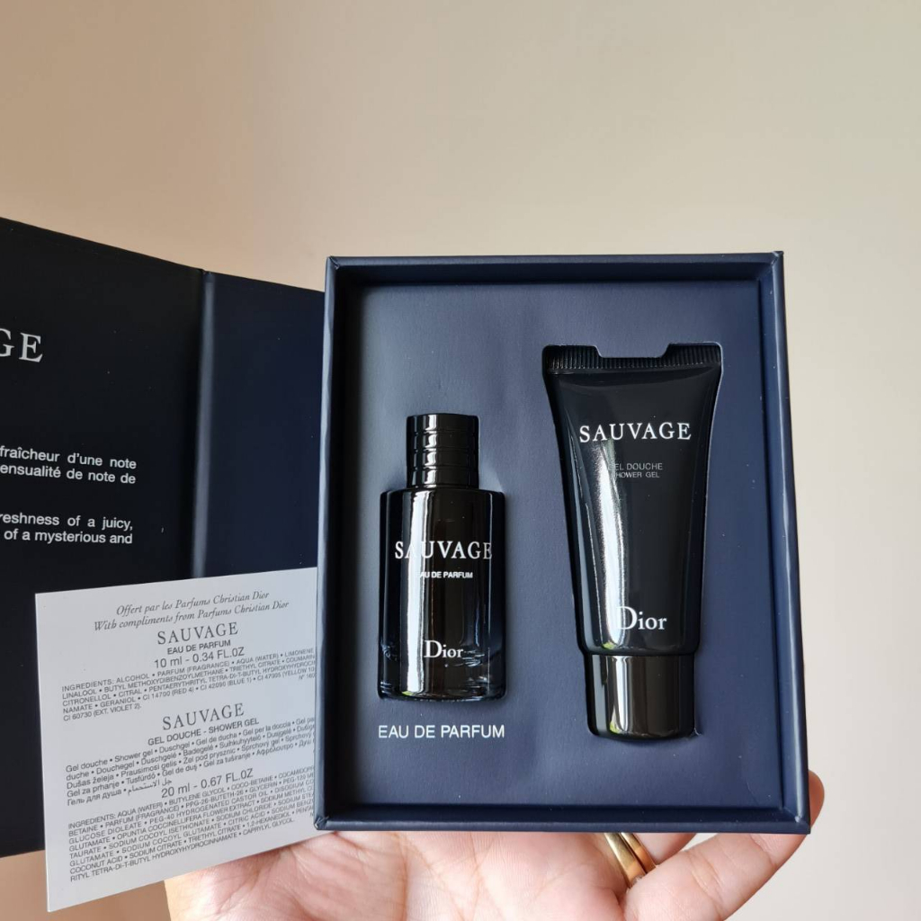 น้ำหอมจิ๋วมินิ Dior Sauvage EDP Mini Gift Set | Shopee Thailand