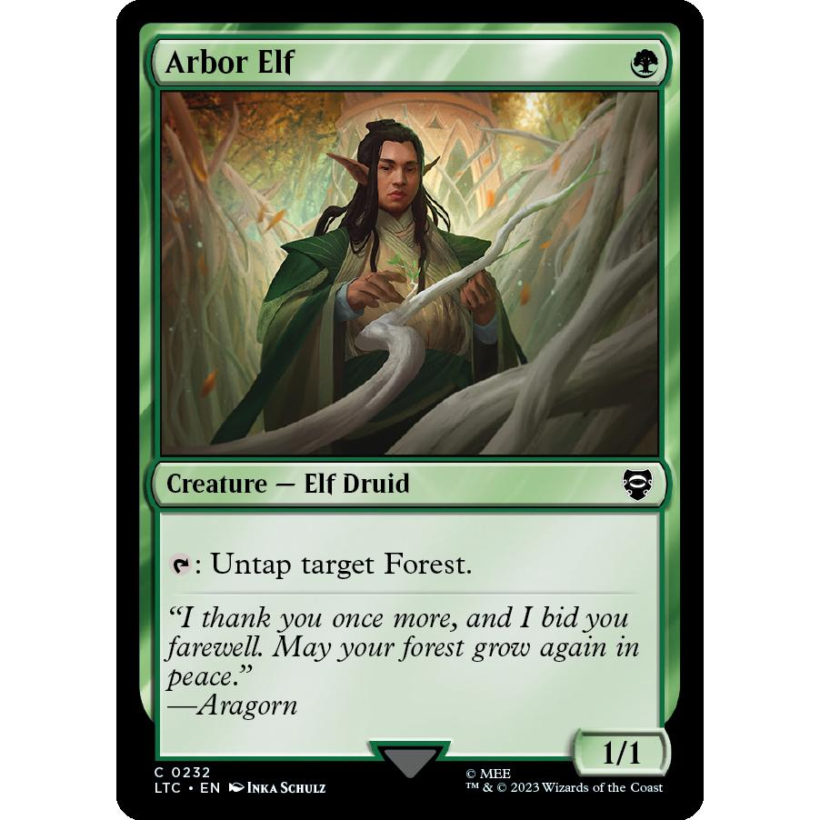 [MTG][Single][LTC] Arbor Elf ระดับ Common [ภาษาอังกฤษ] | Shopee Thailand