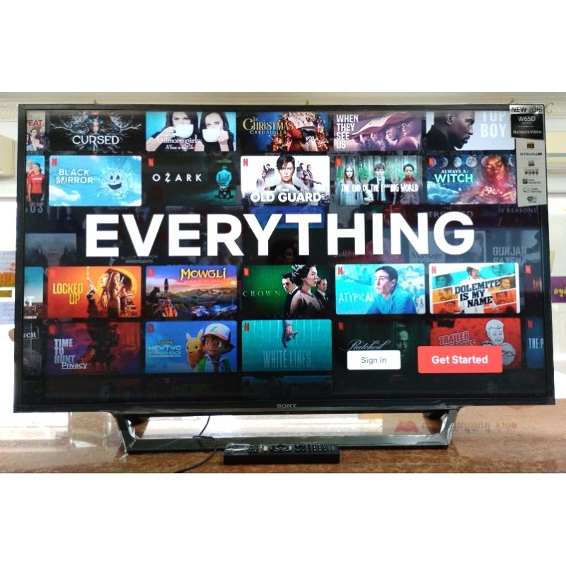 สมาร์ททีวี Sony Bravia KDL-48W650D ขนาด 48นิ้ว มือ1 | Shopee Thailand