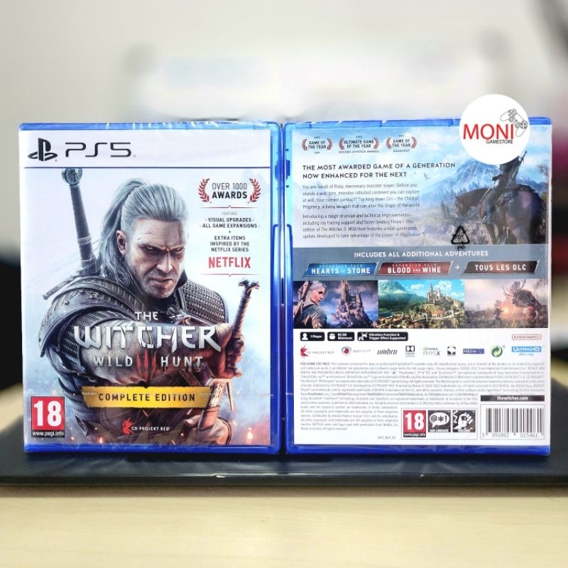 [พร้อมส่ง มีโค้ดส่วนลดร้านค้า] เกมส์ The Witcher 3 Wild Hunt Complete Edition (R2) (EN) แผ่น PS5 ...
