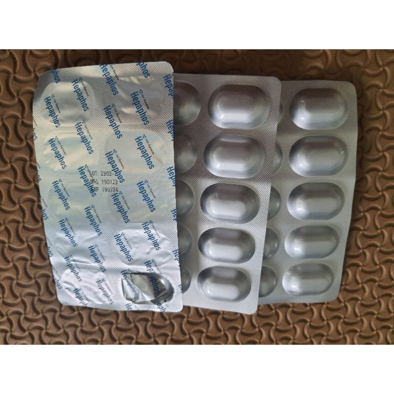 Hepaphos วิตามินบำรุงตับ สาร Silymarin ถ้าซื้อ2แผงแถม9เม็ด | Shopee ...