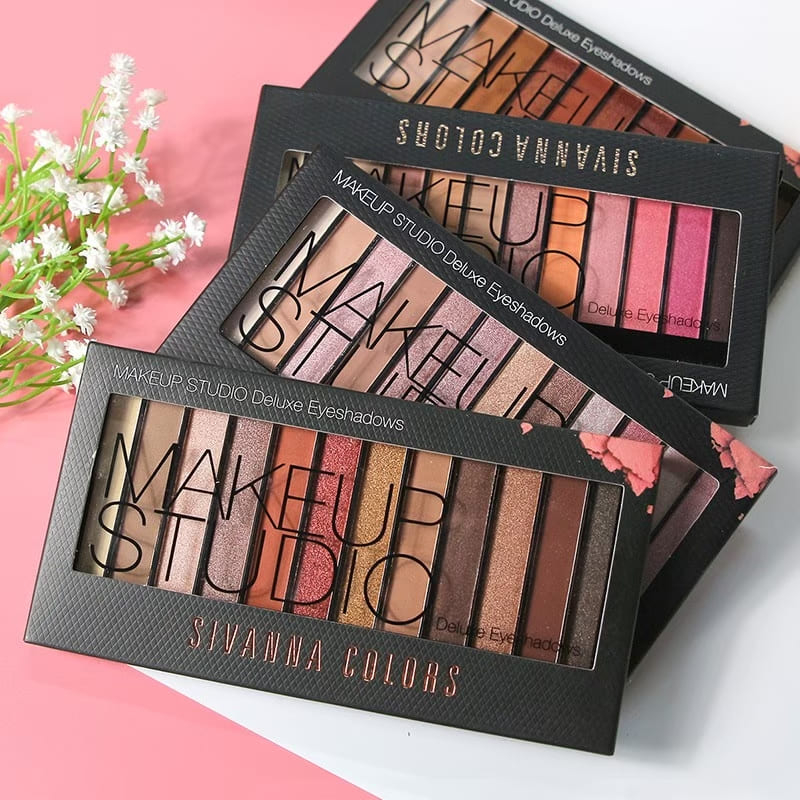 SIVANNA COLORS MAKEUP STUDIO DELUXE EYESHADOWS : HF202 | อายแชโดว์ ...