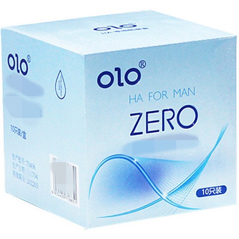 OLO Thin 001 10pcs series condoms ถุงยางอนามัย ถุงยาง (10ชิ้น/1กล่อง) แบบบาง บาง 0.01 มิล ...