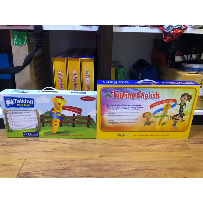Talking English + Talking Story Book ปากกาพูดได้พร้อมหนังสือ สินค้าสภาพ ...