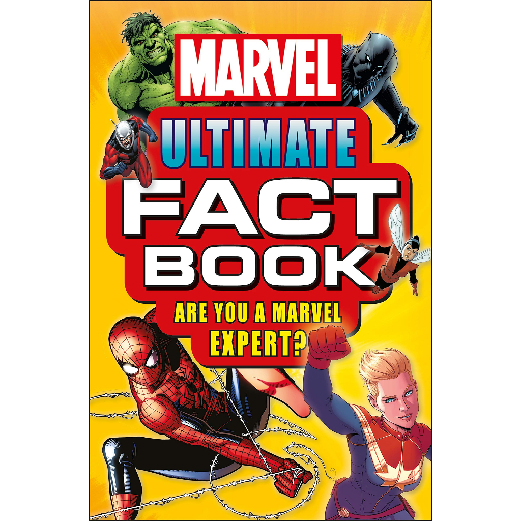 Marvel Ultimate Fact Book are you a marvel expert? DK หนังสือเด็ก ...