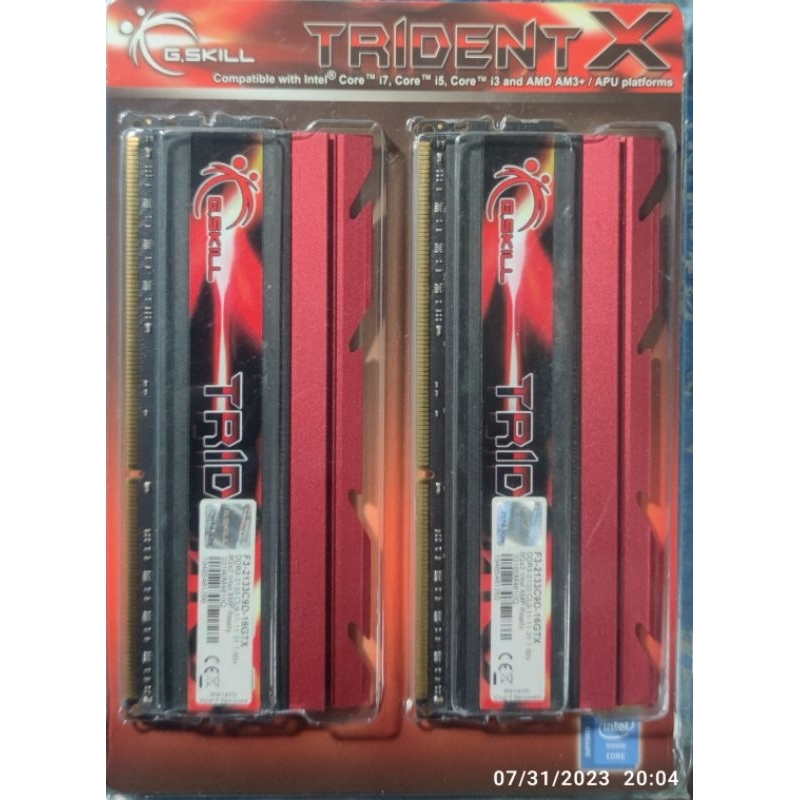 Ram PC DDR 3 G.SKILL Trident X 16G (8x2) Bus 2133 | Shopee Thailand