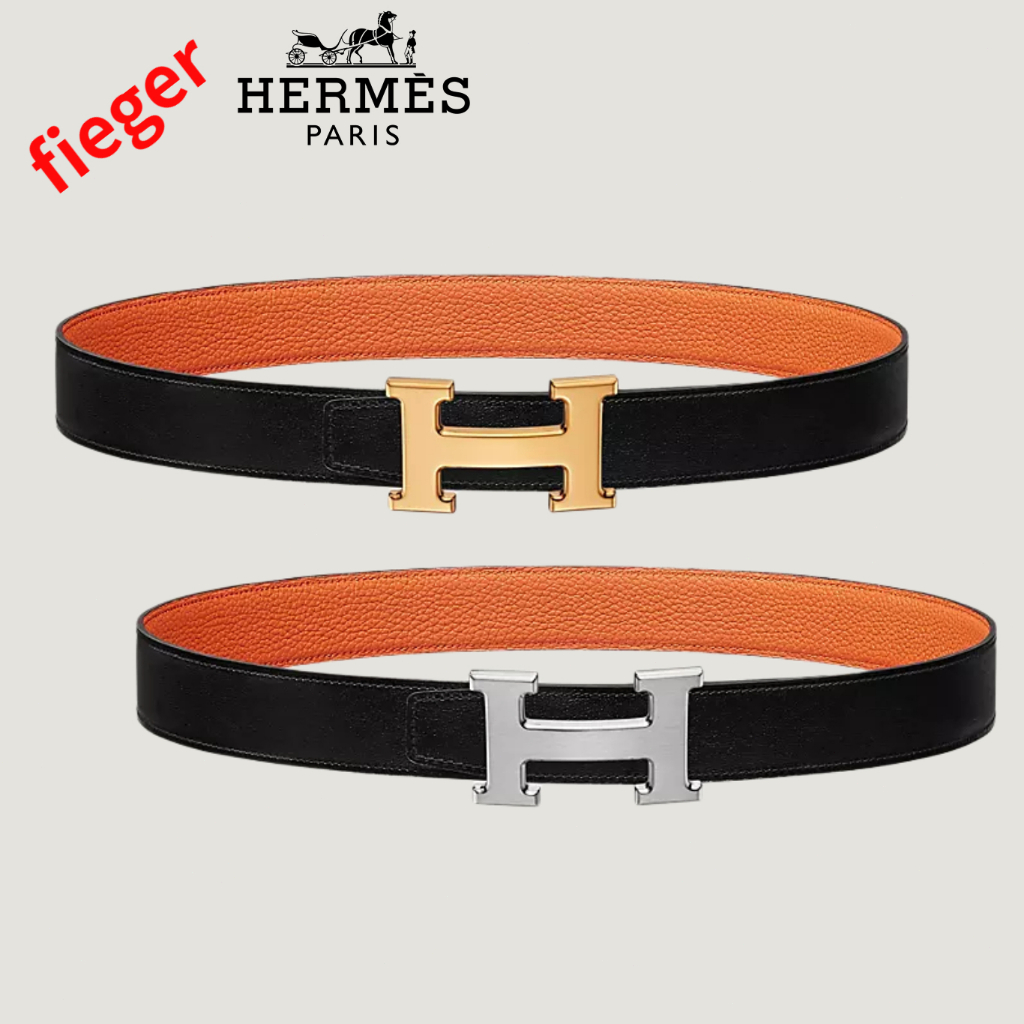เข็มขัด Hermes Classic ใหม่ Tonight Color belt buckle & Reversible leather strap 32 mm | Shopee ...