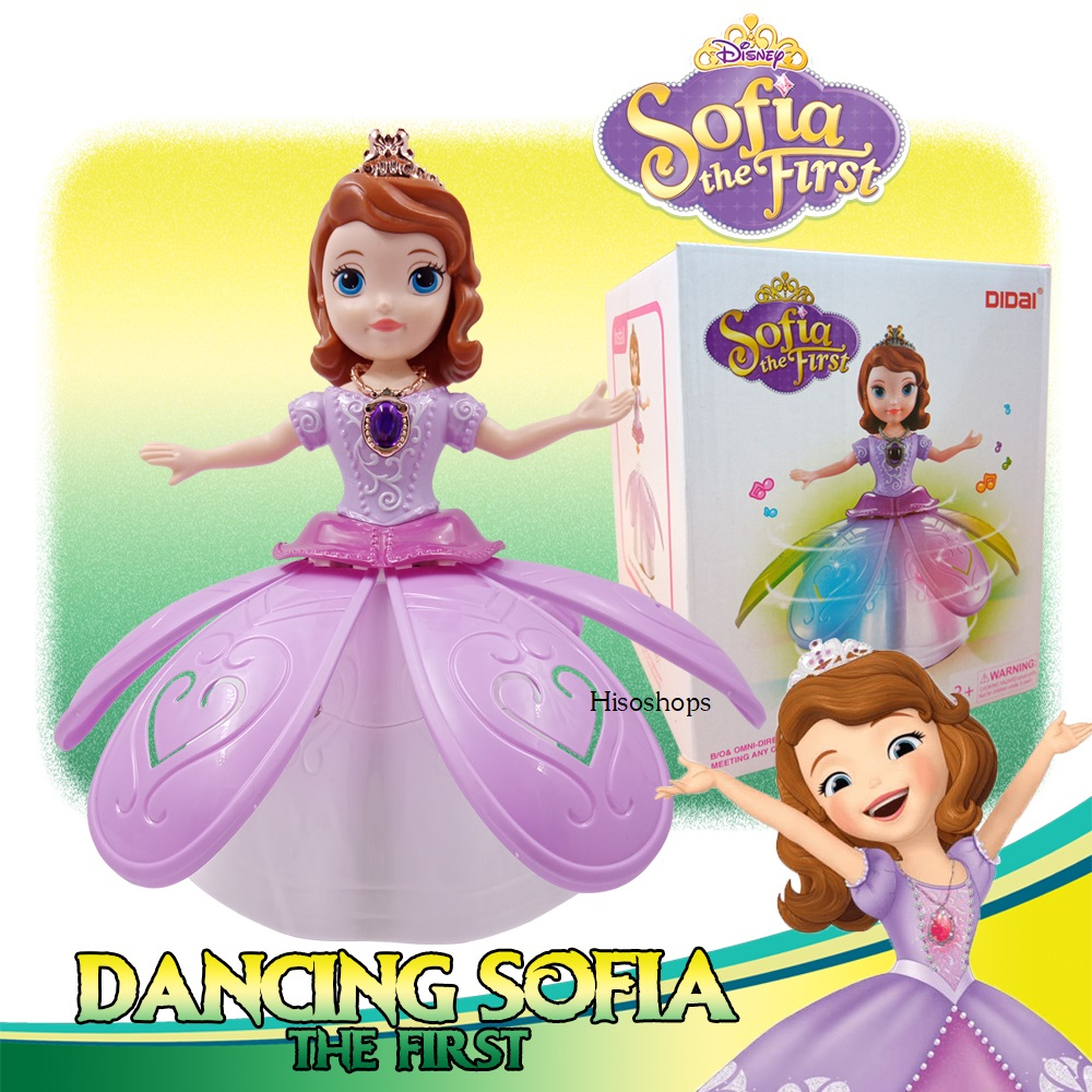Dress Girls Sofia the first ตุ๊กตาเจ้าหญิงโซเฟีย เต้นรำ หมุนได้ มีเสียง ...