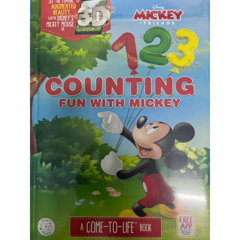 หนังสือฝึกนับเลขภาษาอังกฤษ Counting Fun With Mickey สำหรับเด็ก | Shopee ...
