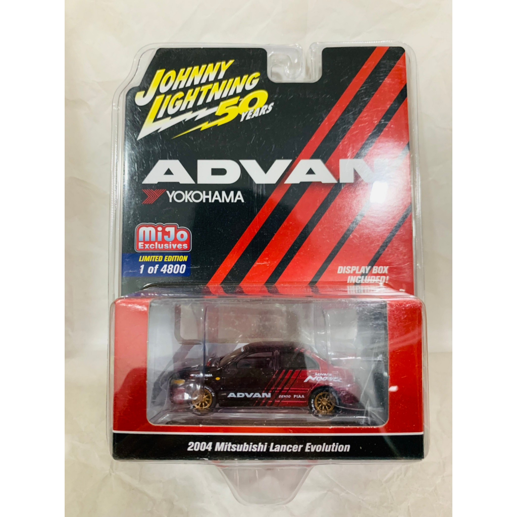 2004 Mitsubishi Lancer Evolution ADVAN Yokohama 1/64 Diecast Car ...