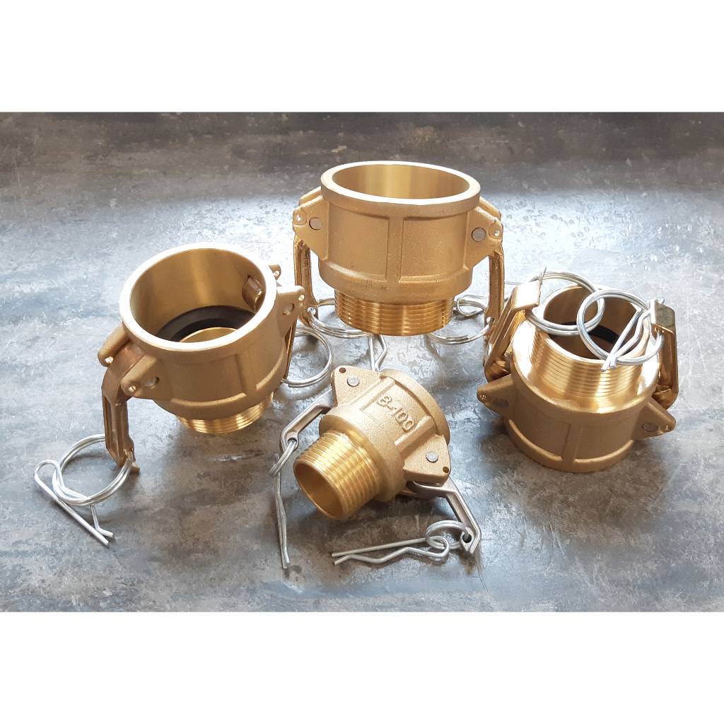 Brass Camlock Part B : 3" - 6" BSPT ,ข้อต่อสวมเร็วทองเหลืองเกลียวปะปา ...