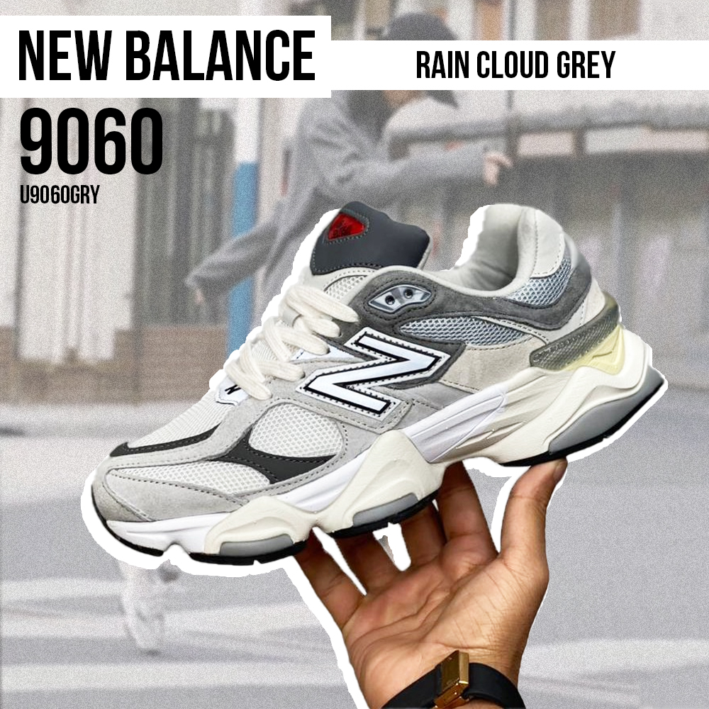 New Balance นิวบาลานซ์ รองเท้าผ้าใบ รองเท้าแฟชั่น UX 9060 Rain Cloud ...