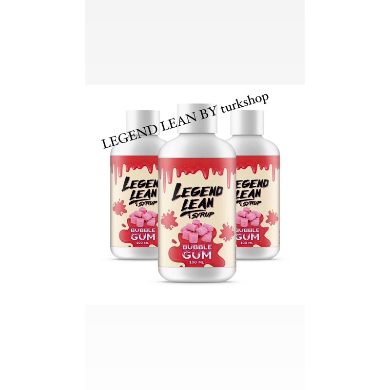 LEGEND LEAN SYRUP 3ขวด รสหมากฝรั่ง มีอย. ถูกต้องตามกฎหมาย | Shopee Thailand