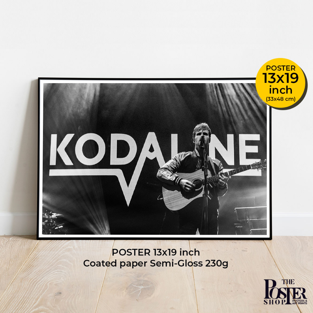 Kodaline Posters โปสเตอร์วง โคดาไลน์ วงร็อกสัญชาติไอริช ภาพขนาด 13X19 ...
