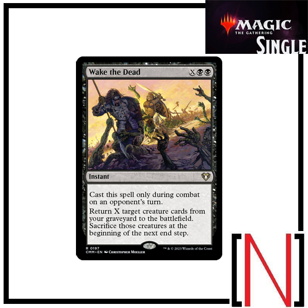 [MTG][Single][CMM] Wake of the Dead ระดับ Rare [ภาษาอังกฤษ] | Shopee ...